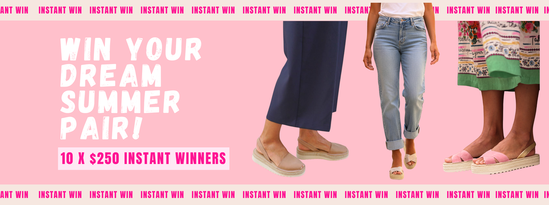 WIN A PAIR OF SHOES THIS SUMMER